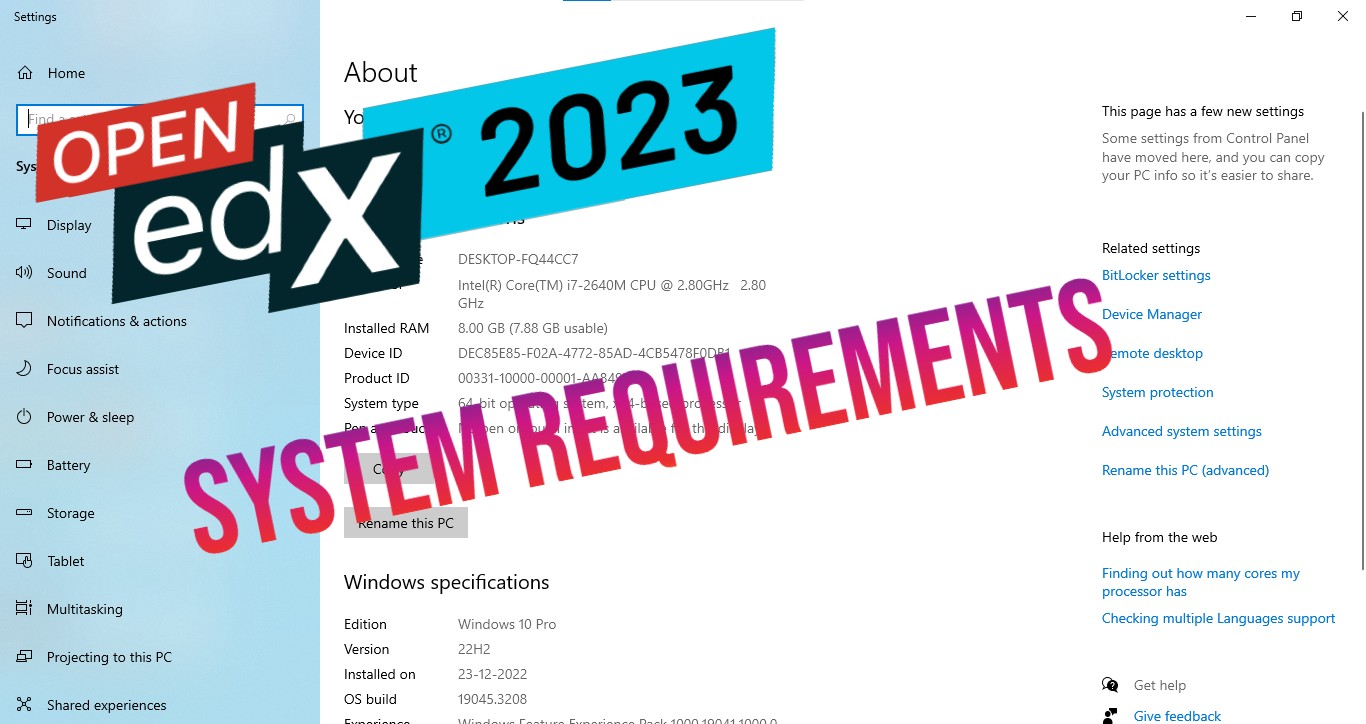 What are the system requirements for running Open edX? - cmsGalaxy