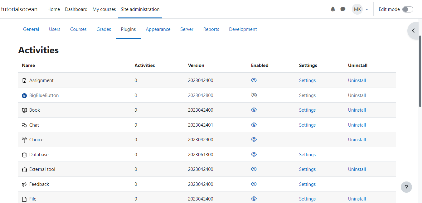 What are the different types of Moodle activities and resources ...