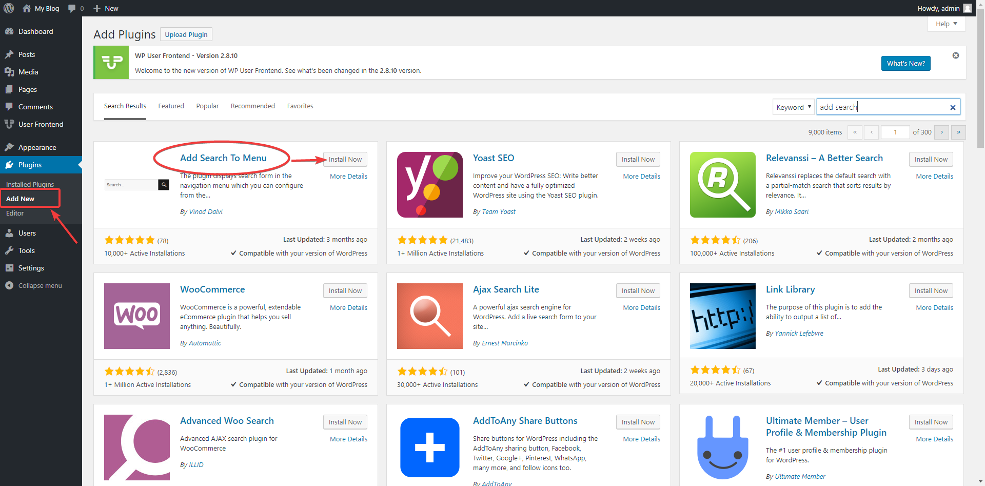How to set up and manage WordPress website custom search functionality? - cmsGalaxy