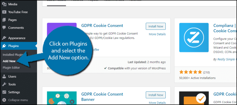 How to set up and manage WordPress website cookie consent and GDPR compliance? - cmsGalaxy