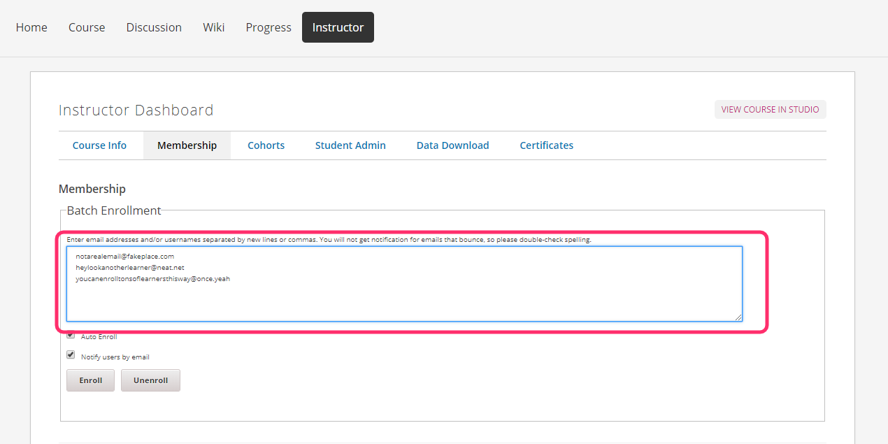 How To Enroll Learners In Open Edx Courses Cmsgalaxy