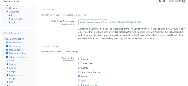 How to create and manage user accounts in Moodle? - cmsGalaxy