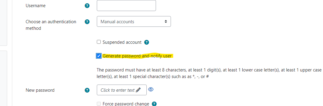 How to create and manage user accounts in Moodle? - cmsGalaxy How to create and manage user accounts in Moodle? - cmsGalaxy