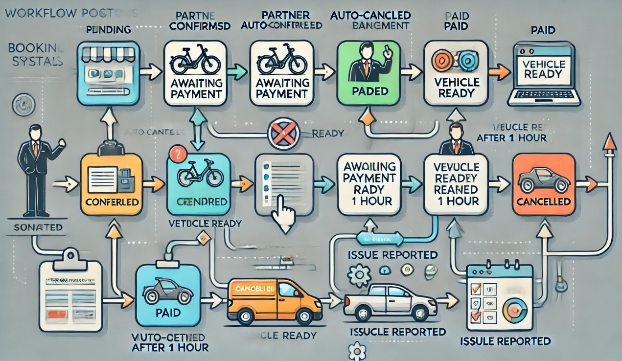 Design a Booking State Workflow in PHP Laravel - cmsGalaxy